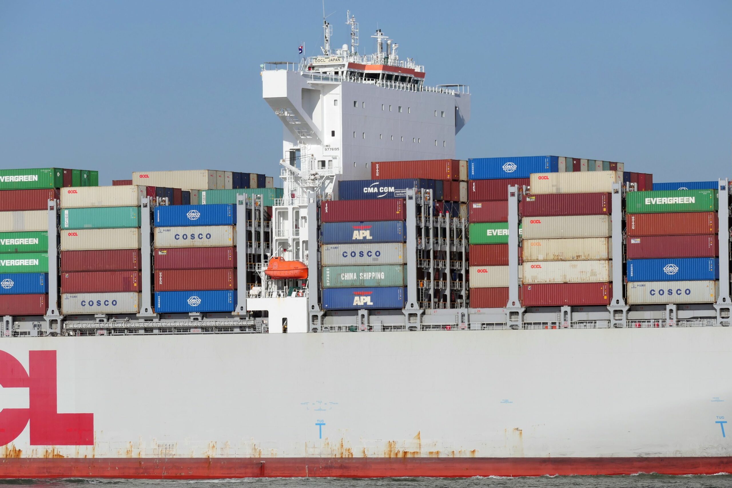 Containerschiff OOCL JAPAN – ship-spotting.de