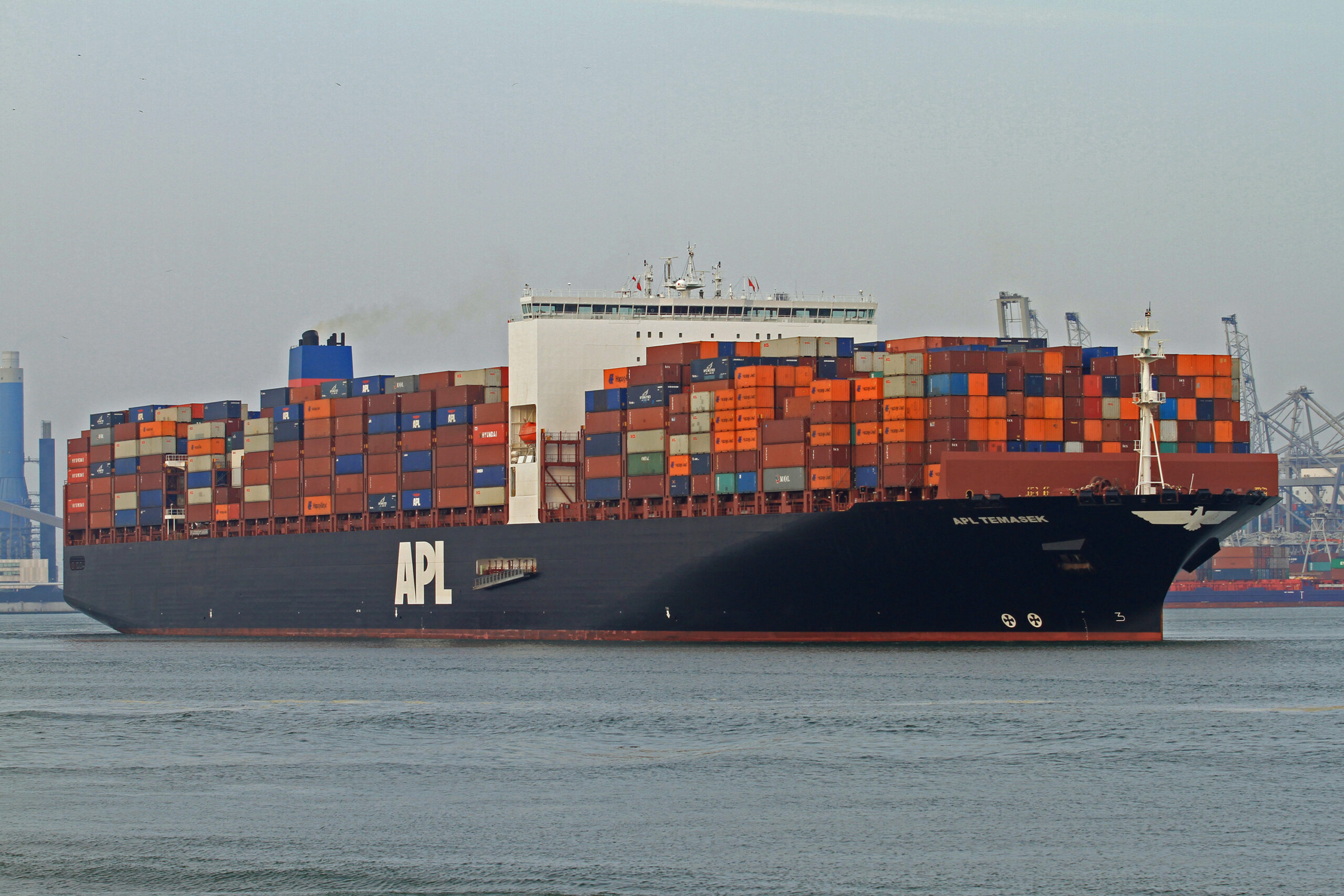 Containerschiff APL TEMASEK – ship-spotting.de