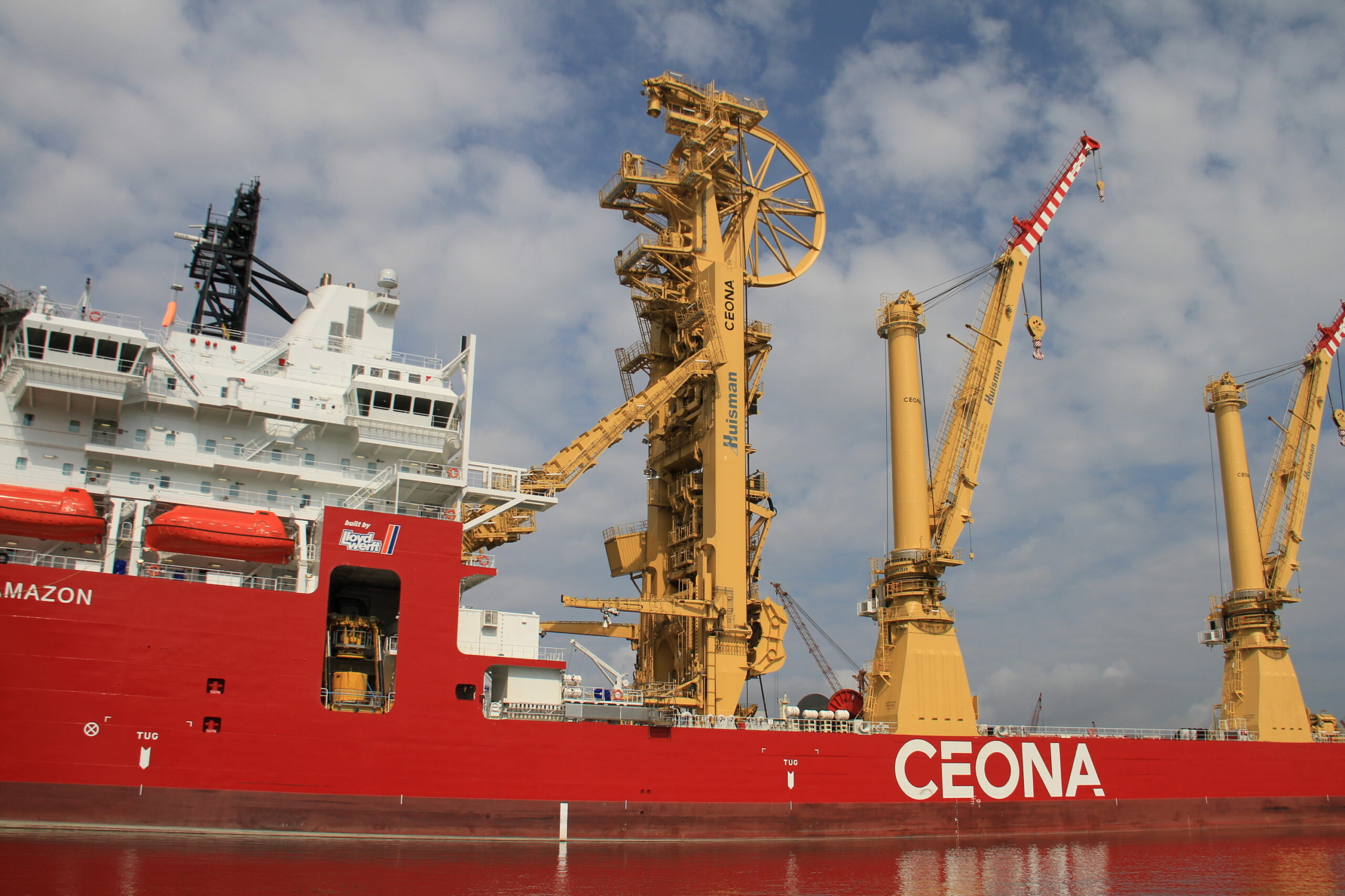 Kabelverleger CEONA AMAZON (JLV AMAZON) – ship-spotting.de