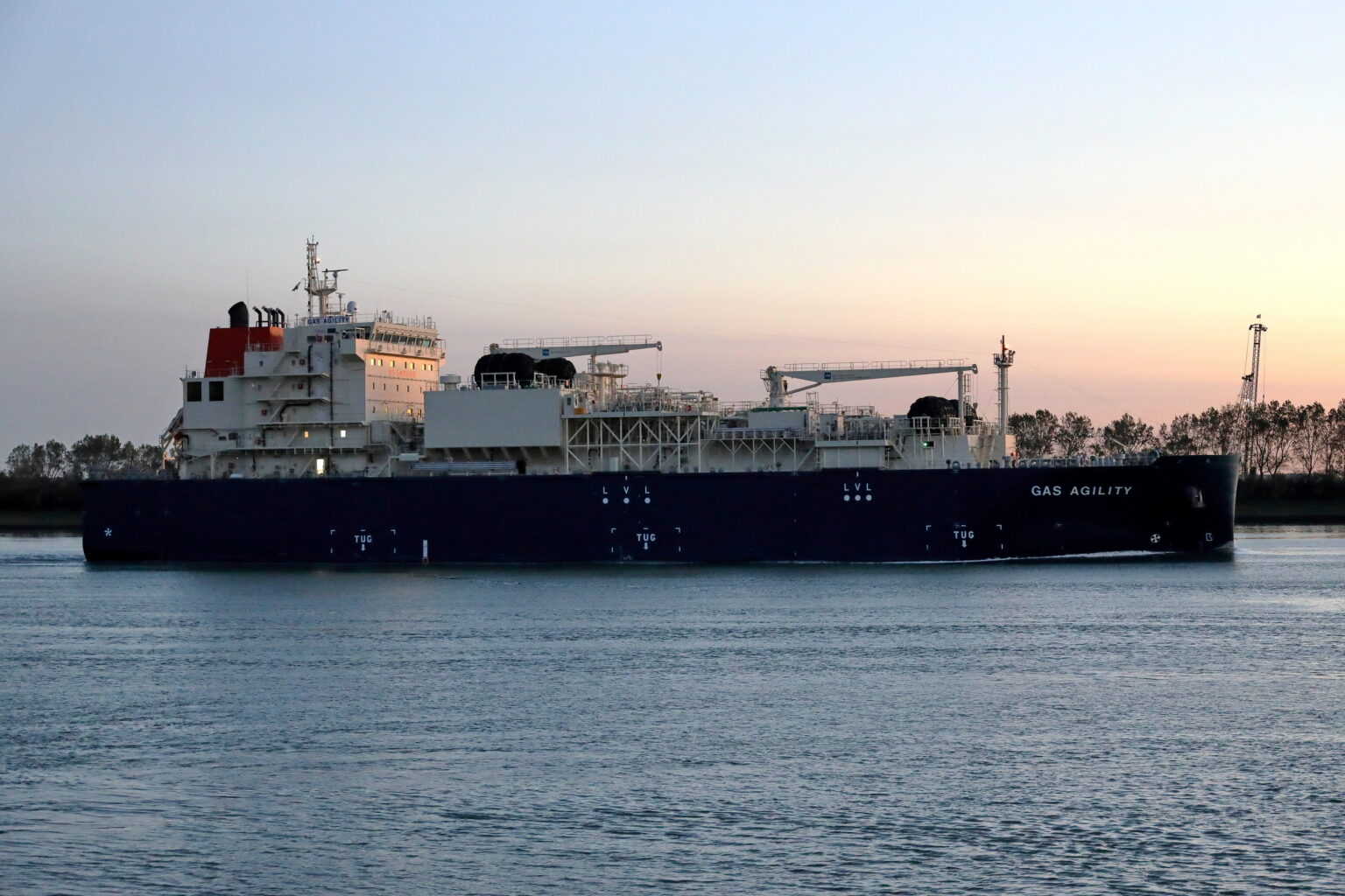 LNG Bunkerschiff / Tanker GAS AGILITY – ship-spotting.de