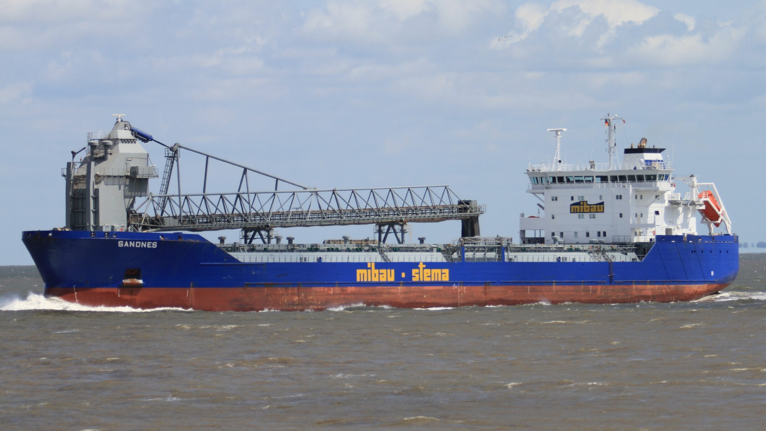 Massengutfrachter SANDNES – ship-spotting.de