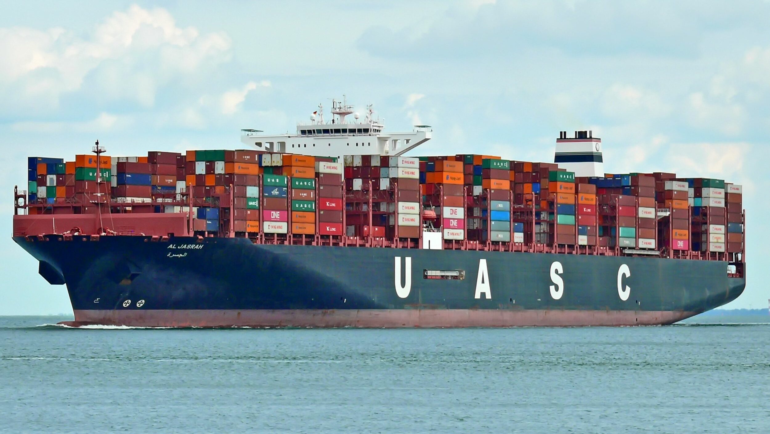 Containerschiff AL JASRAH – ship-spotting.de