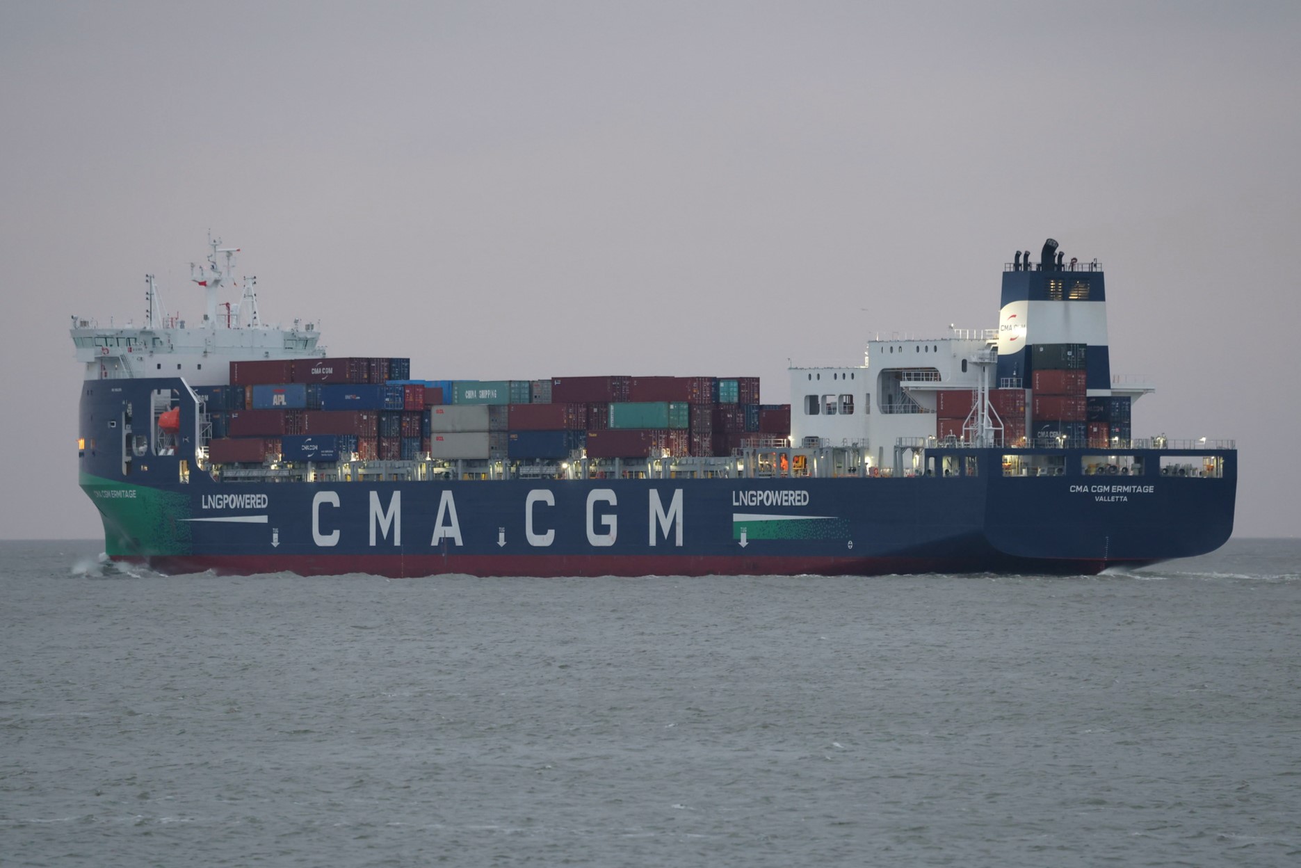 Feederschiff CMA CGM ERMITAGE – ship-spotting.de